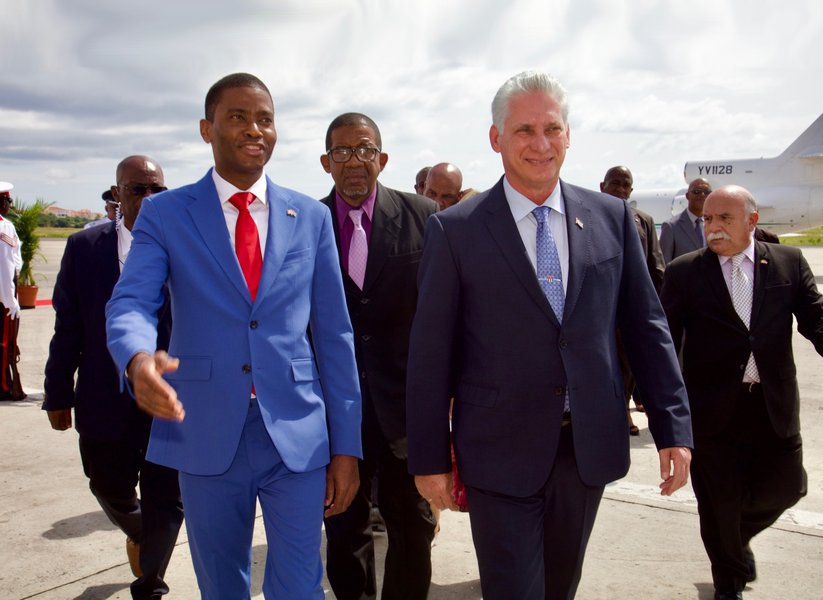 Cuban President welcomes Grenada PM Dickon Mitchell | Cuba Si