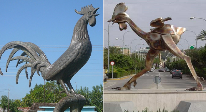 ARCHIVOS PARLANCHINES: Gallo de Morón: el derribo y la consagración ...