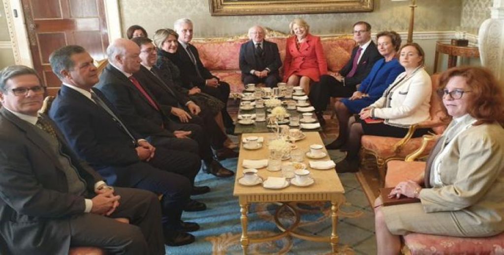 Cuban president meets with his Irish counterpart Michael Higgins | Cuba Si