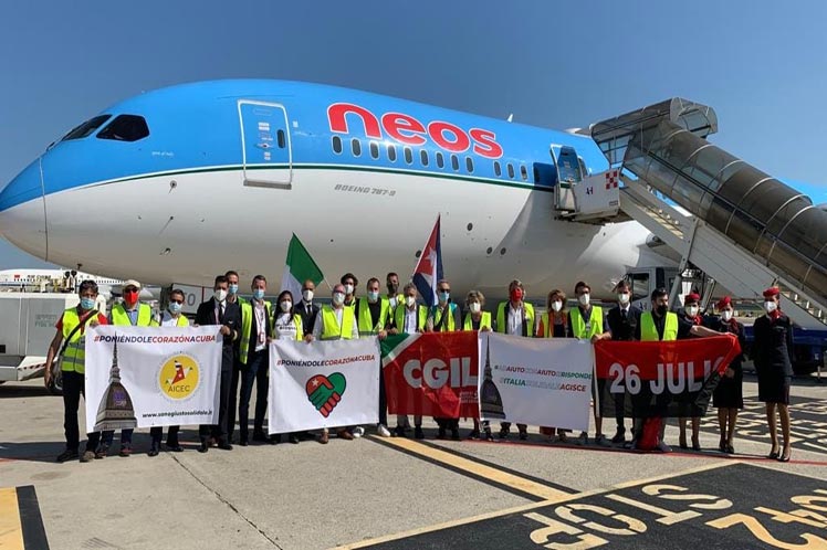 New Italian medical donation to Cuba to face the Covid-19 | Cuba Si